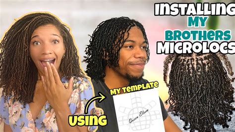 Diy Microlocs Install Interlock Method Starter Locs Can We Consider These Brotherlocks