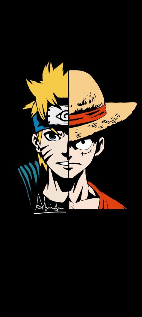 Luffy Vs Naruto Wallpapers Wallpaper Cave
