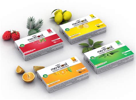 Rebranding And Packaging Design For Indian Cough Lozenges World Brand