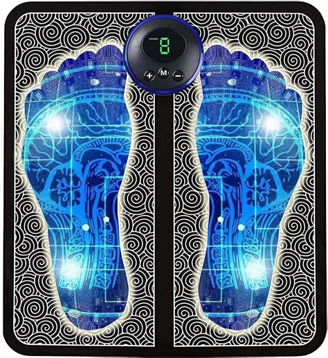 Portable Foot Massager Vibrating Bubble Ems Technique Jouekart