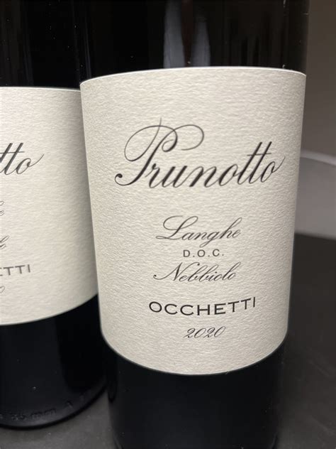 Prunotto Occhetti 2020