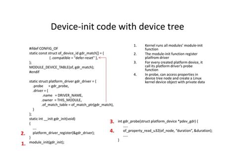 Arm Device Tree And Linux Device Drivers Ppt