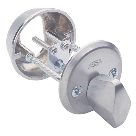 Assa Outside Cylinder Ring Inside Thumbturn 16mm Polished Brass