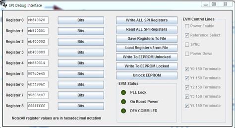 Cdce62005 Spi Register Setting Clock And Timing Forum Clock And Timing Ti E2e Support Forums