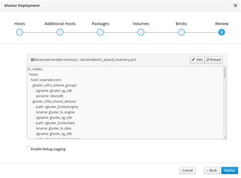 第9章 Web コンソールを使用したhosted Engine用red Hat Gluster Storage の設定 Deploying Red Hat Enterprise Linux