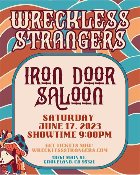 Wreckless Strangers Play At The Iron Door Saloon In Groveland With