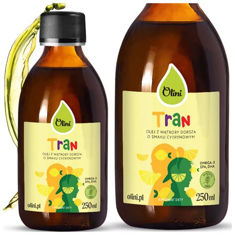 Olini Riblje Ulje S Prirodnim Aromama Limuna Suplement Za