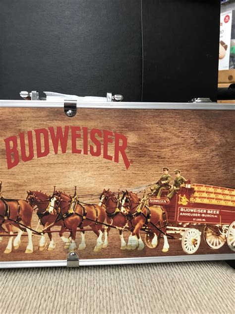 Budweiser Grilling Suitcase Ebay