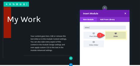 How To Add Vertical Slider Elements To Divis Slider Module For A Unique Header Design