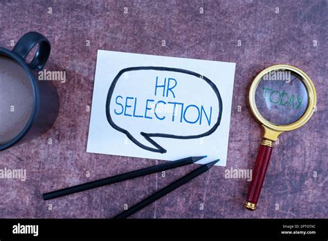 Text Caption Presenting Hr Selection Business Overview Process And