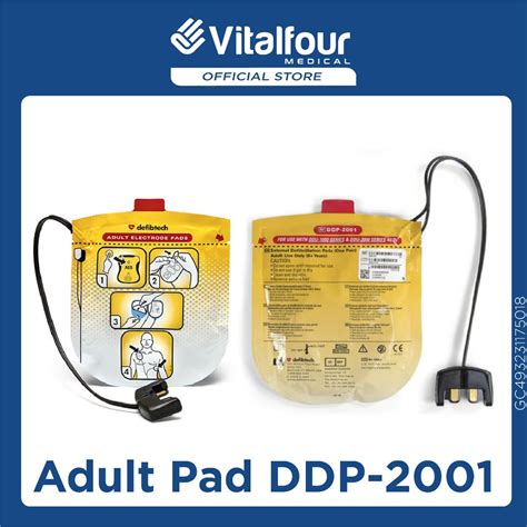 Ddp 2001 Defibtech Adult Aed Pads Compatible With Lifeline View And