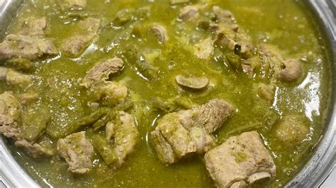 Costillas De Cerdo En Salsa Verde Con Nopales Costilla De Puerco En