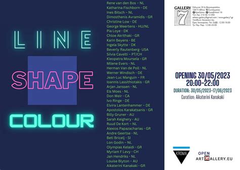 Line Shape And Colour Gallery 7 Current Athens