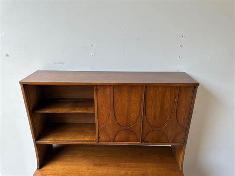 Refinished Broyhill Brasilia Credenza With Hutch For Sale At 1stdibs