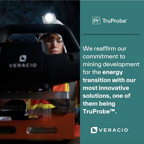 Veracio On Linkedin Veracio Truprobe Innovation Ia Minerals Precision Exploration…