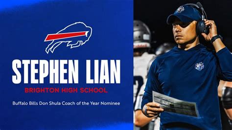 Stephen Lian Named The Buffalo Bills Nominee For The Don Shula Coach Of