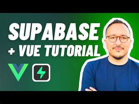 Supabase Crash Course With Vue Minutes YouTube