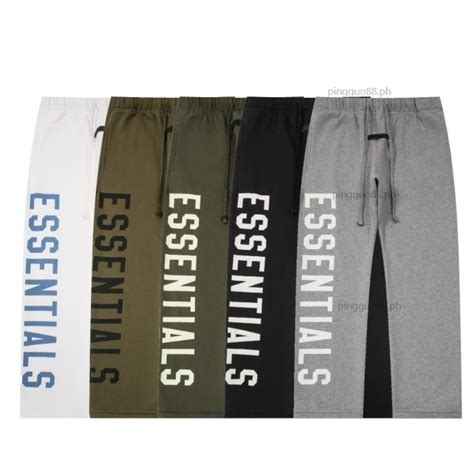 Fog Double Line Essentials 24fw Letter Printed Drawstring Sweatpants