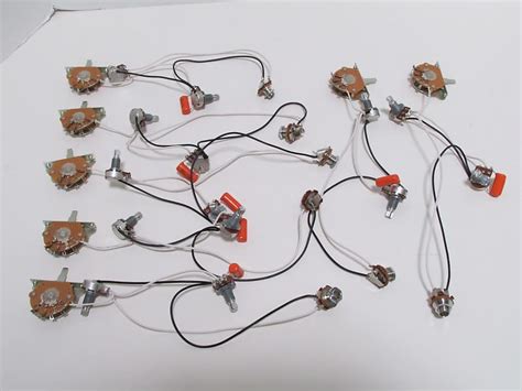 Feiten Guitars 7 Pre Wired Assemblies Wcapacitors Factory Reverb