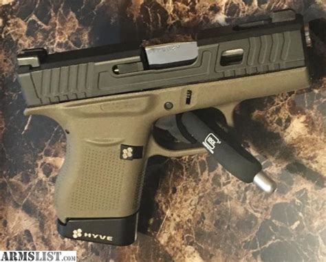 Armslist For Sale Custom Od Green Glock 43