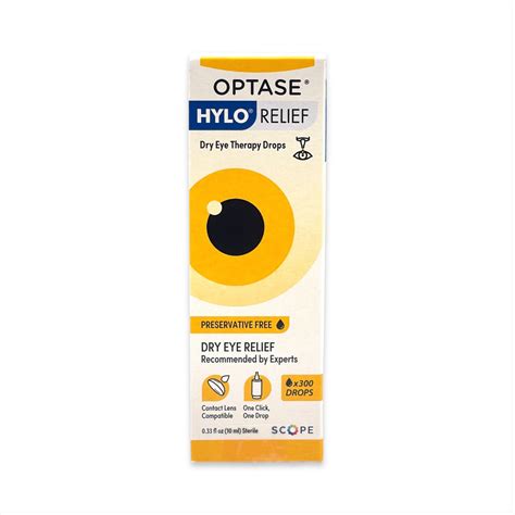 Optase Hylo® Relief Dry Eye Drops