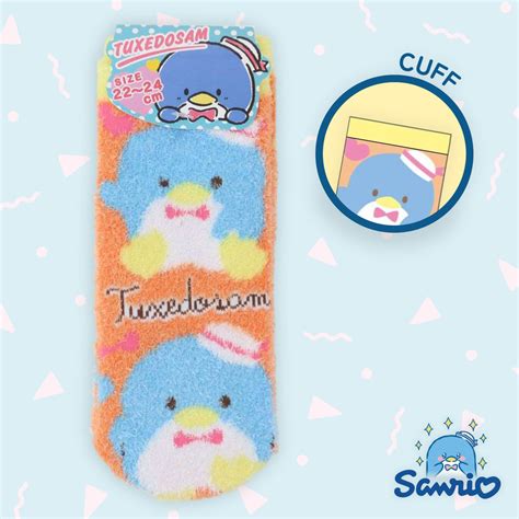 Sanrio Fluffy Room Ankle Socks Tuxedosam Waku Waku Universe