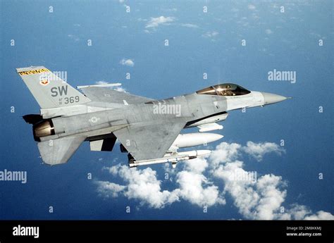 An F 16 Falcon Fighter Tail Number 369 Assigned To The 79th Fighter Squadron Shaw Afb Sc