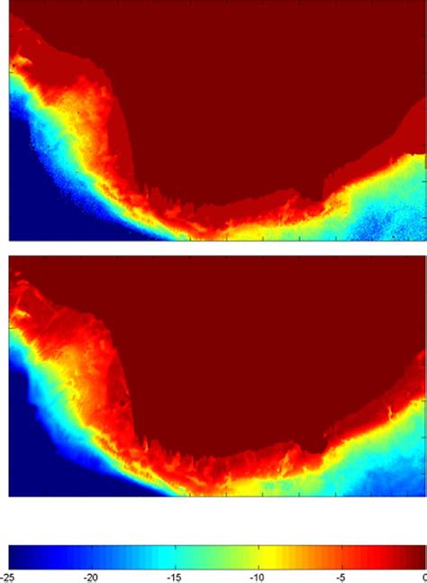 Figure 10 From Multispectral Bathymetry Using A Simple Physically Based