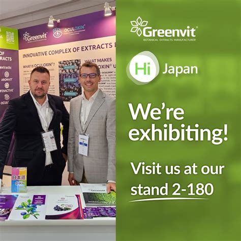 Greenvit On Linkedin Oculoxin Hijapan European Manufacturer