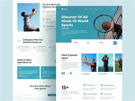 James Anson On Linkedin Uiuxdesign Sportswebsite Webdevelopment Userexperience Webdesign