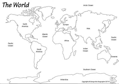 World Map Activity Worksheets 99worksheets