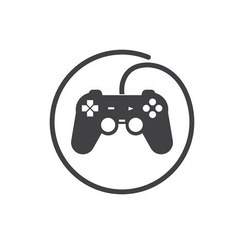 Video Game Controller Logo Icon Vector Illustration 20661888 Vector Art
