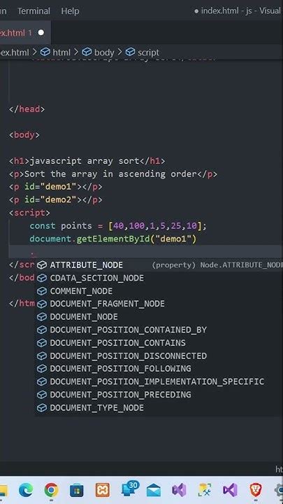 Sort The Array In Ascending Order In Javascript Javascript Array