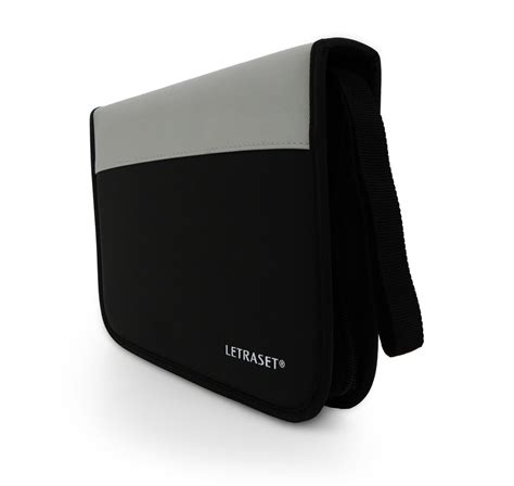 Letraset Marker Wallet 24 Marker Capacity Hard Wearing Black Grey Desertcart India