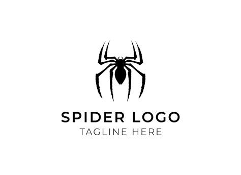 Premium Vector Spider Logo Template Spider Icon Flat Spider