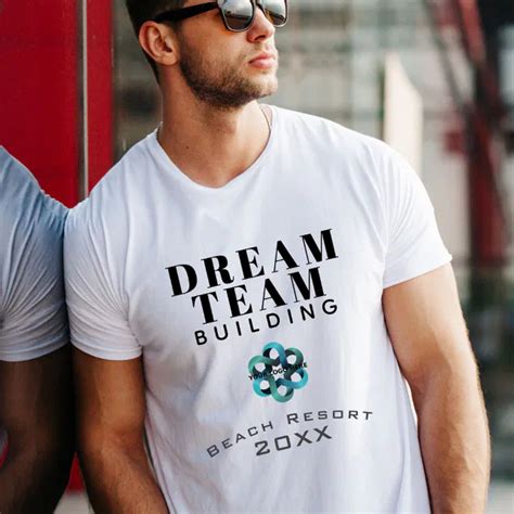 Dream Team Building Company Logo Employee T Shirt Zazzle