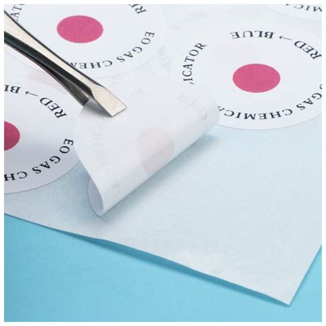 Goldenwell New Eo Sterilization Chemical Indicator Label Eo Gas Chemical Indicator Label And