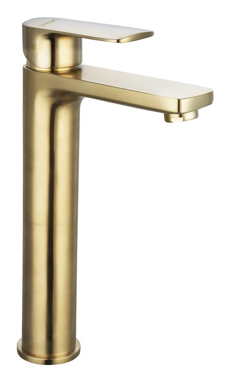Single Lever Basin Mixer Yellow Gold Color Sunico