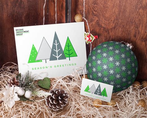 Corporate Holiday Stationary Behance