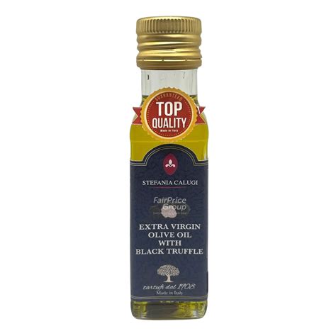 Stefania Calugi Olive Oil Extra Virgin With Black Truffles Ntuc