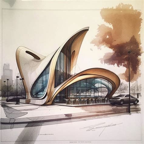 Sushi Zest Architectural Drawing