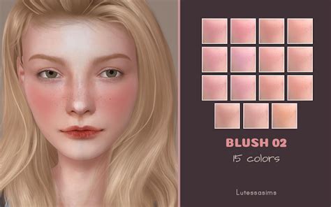Blush 02 Sims Tumblr Sims 4 Sims 4