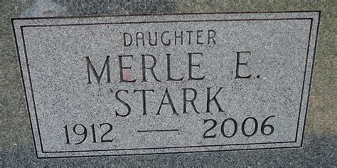 merle eileen tallman stark 1912 2006 find a grave memorial