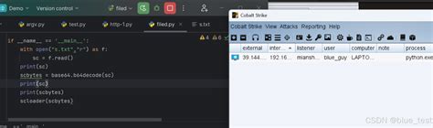 0x147 c2远控篇andcandc andshellcode分离andfile提取and协议andargv参数andsock管道 c语言shellcode分离 csdn博客