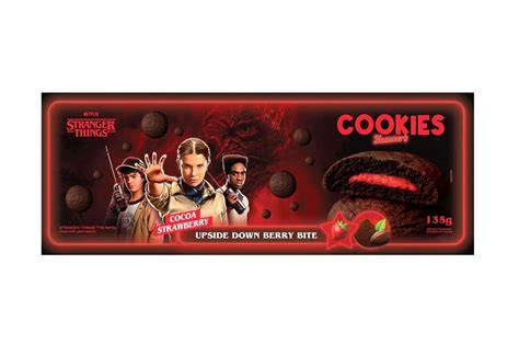Yummers Stranger Things Cookies 135g Galletas Upside Down De
