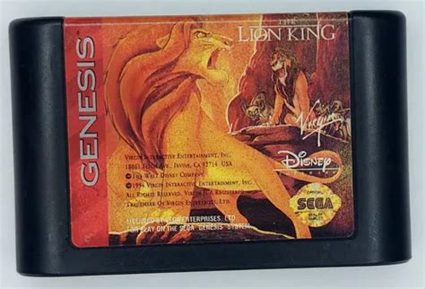 The Lion King Original Sega Genesis Mega Drive Parcelamento Sem Juros