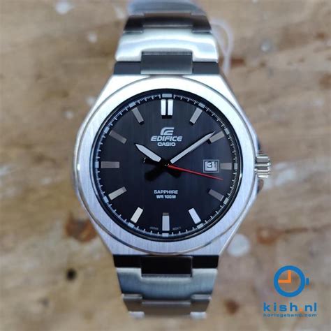 Edifice Efb 108d 1avuef Horloge Met Saffier Kishnl