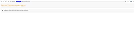 Talend Cloud Remote Engine Pairing Talend Best Practices