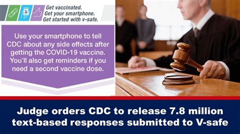 Judge Orders Cdc To Release 78 Million Text Based Responses Submitted