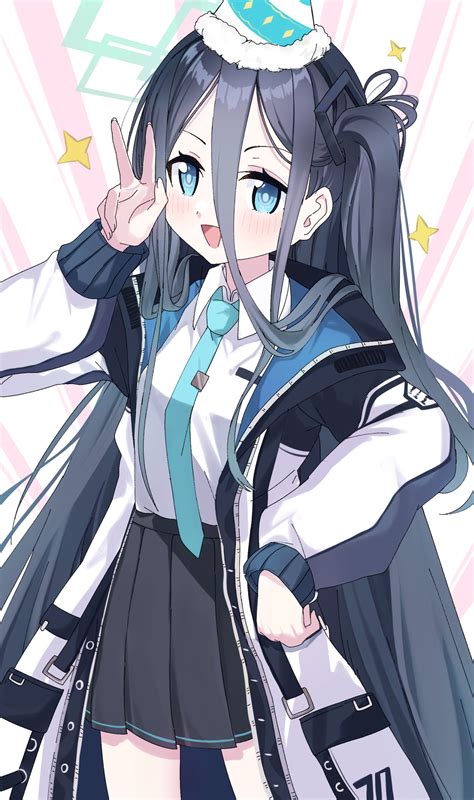 Safebooru 1girl D Absurdly Long Hair Amaton707 Aris Blue Archive
